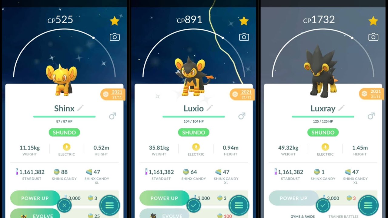 Evolution of Shiny Shinx😱 - YouTube