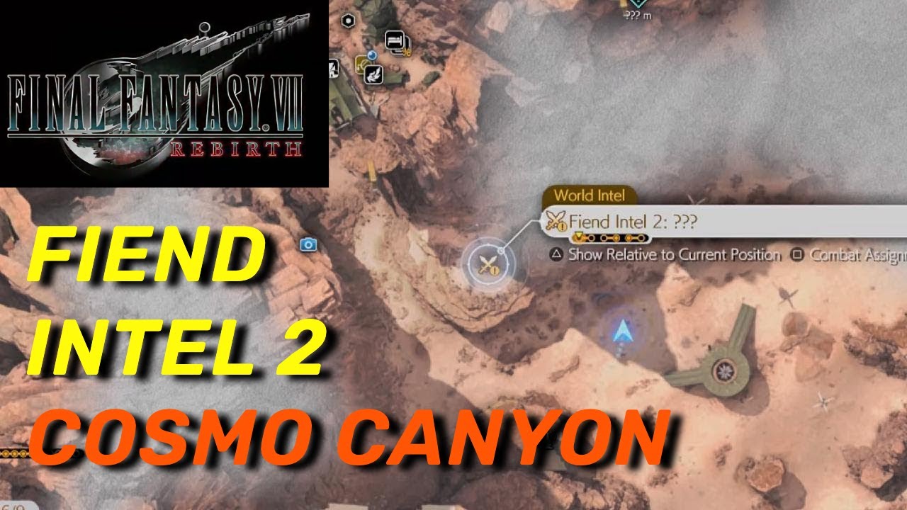 How to Reach Fiend Intel 2 in Cosmo Canyon | Final Fantasy 7 Rebirth ...