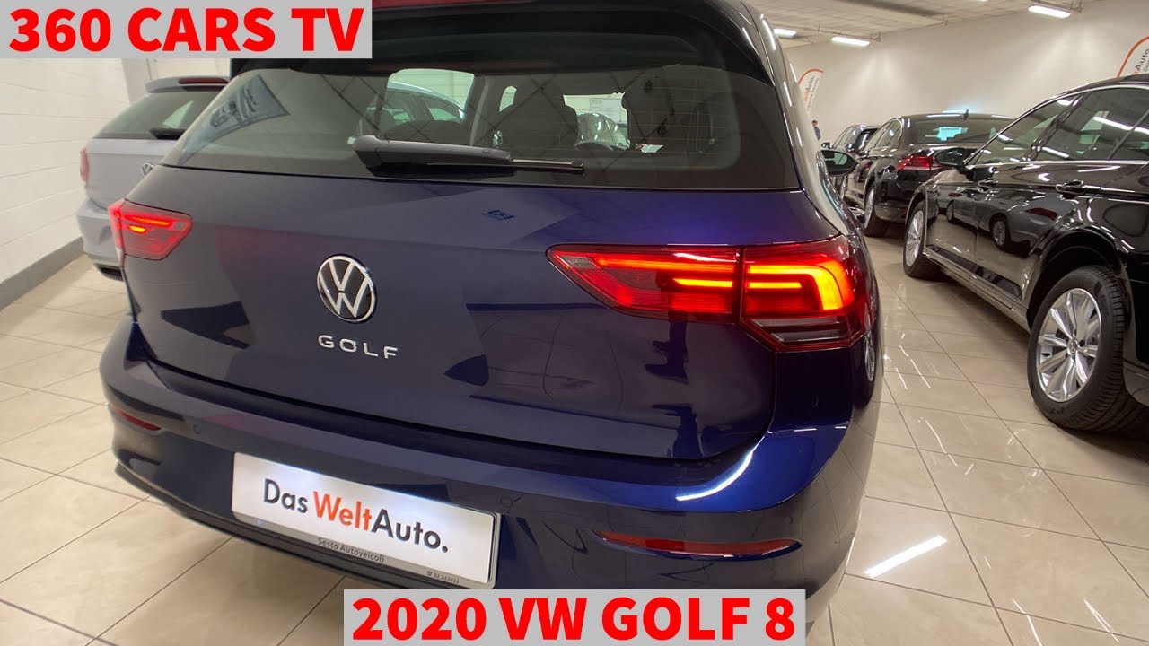 2020 Volkswagen Golf 8 2.0 TDI Life - HP 116 - Blue - YouTube