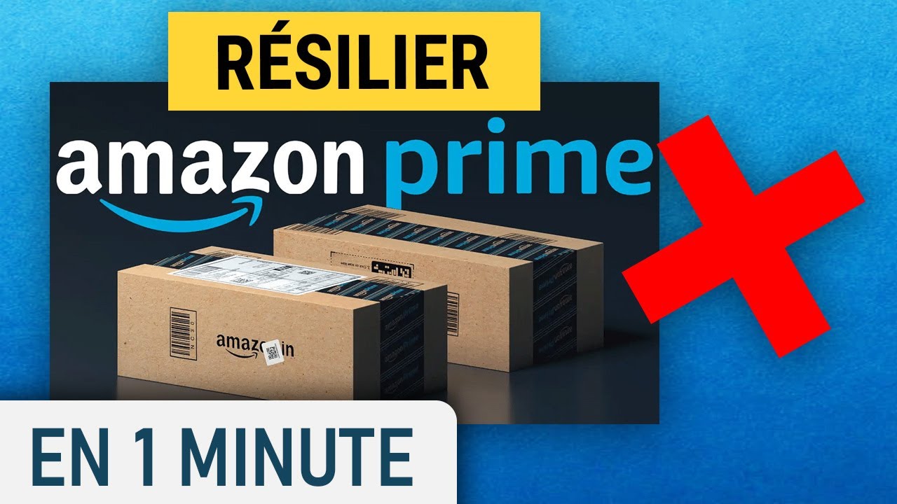 Comment résilier son abonnement Amazon Prime - YouTube