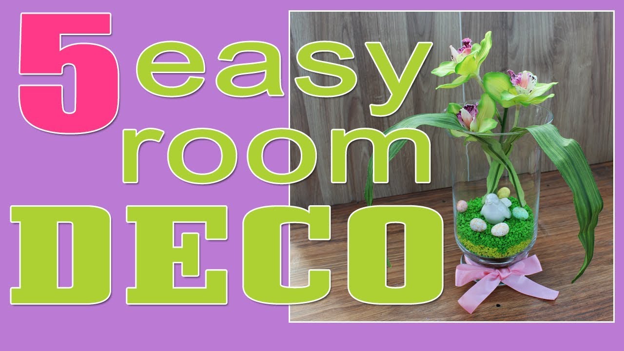 5 room decoration idea - Easy DIY room decor for Spring & Easter 31 ...