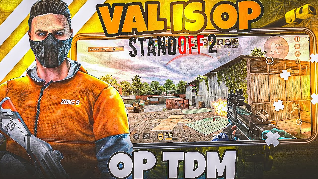 Best val Destruction in standoff 2 TDM || standoff 2 gameplay - YouTube
