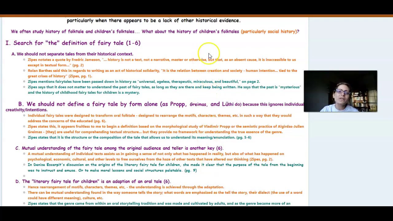 Activity Example Annotation #1 - YouTube