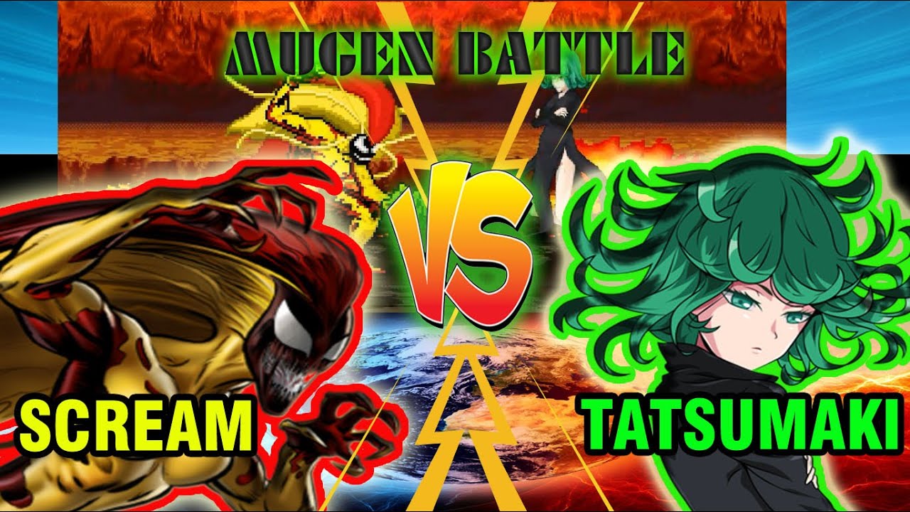 Tatsumaki VS Scream - One Punch Man MUGEN BATTLE - YouTube