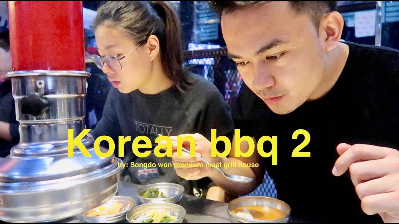 Songdowon Korean Restaurant / Premium Korean meat grill house - YouTube