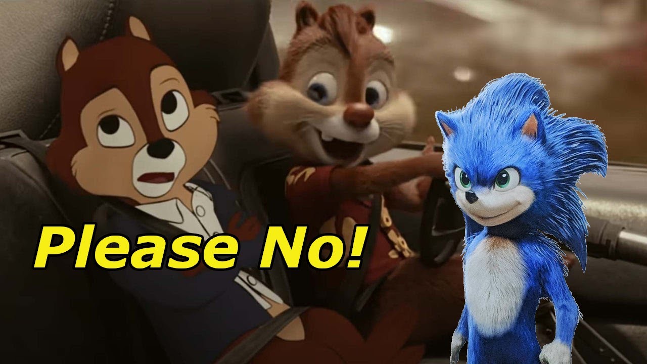 Original Sonic Movie Design Makes an Appearance in the New Chip n' Dale ...