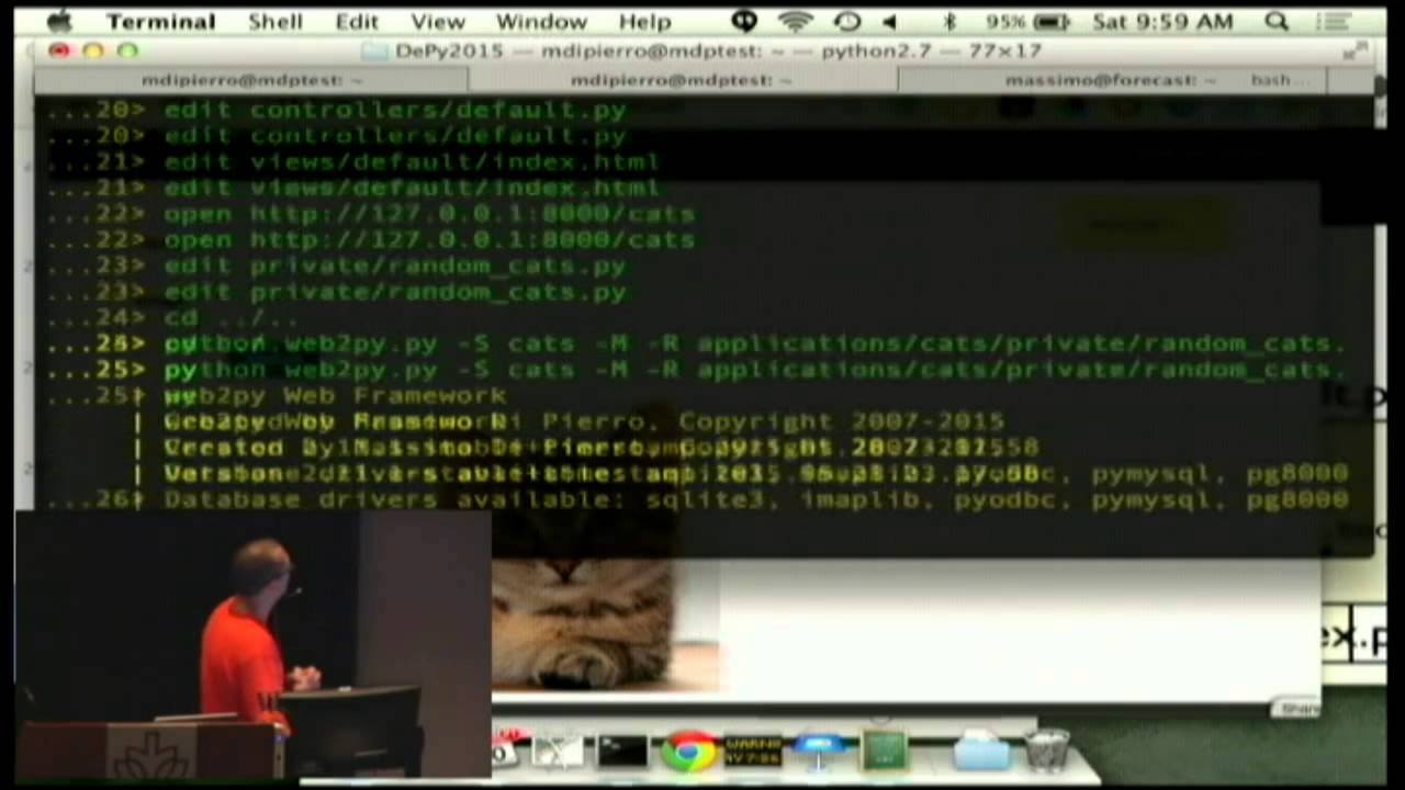 Eight years of web2py - YouTube