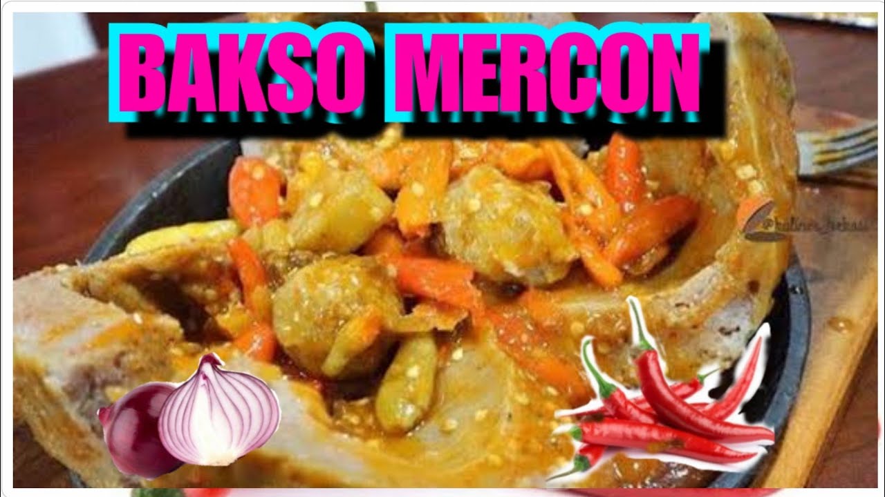BAKSO MERCON KEDAI D BAKSOKU CIANJUR - YouTube