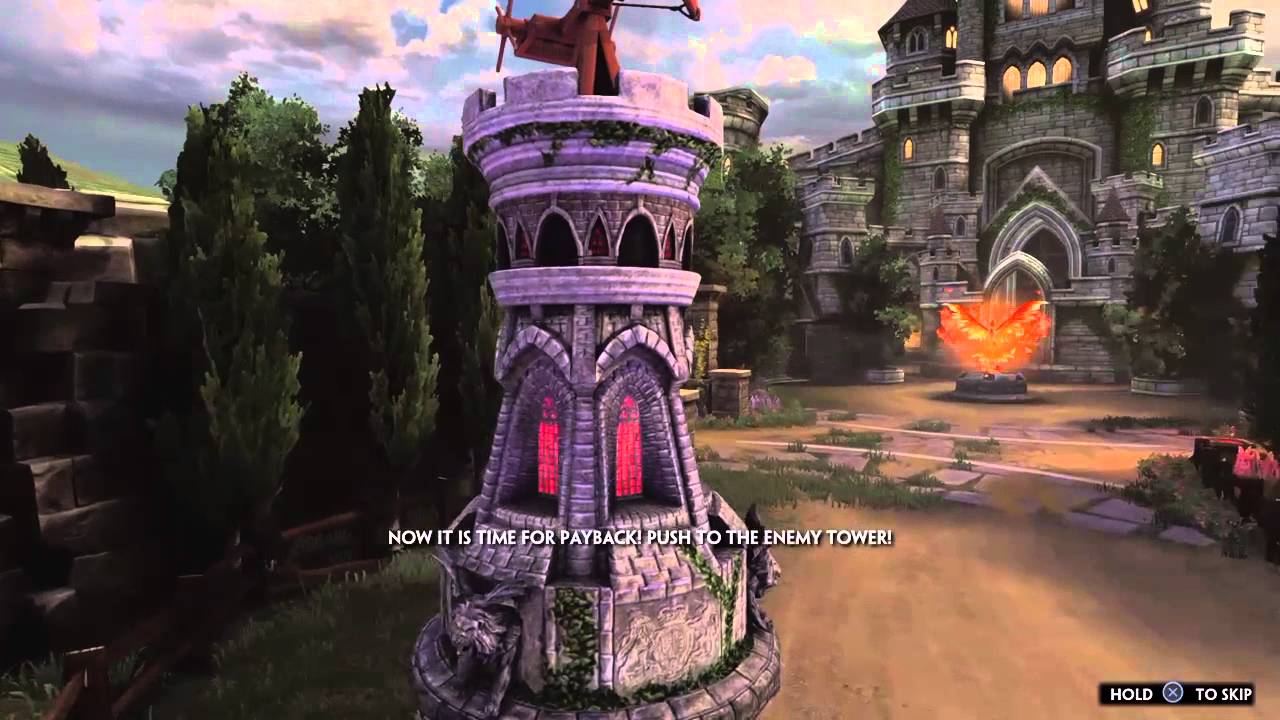 Smite PS4 Alpha Tutorial Level - YouTube