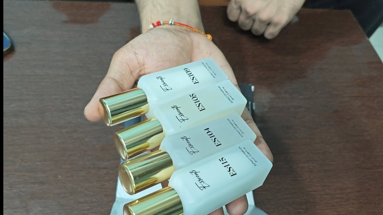 esscents perfume unboxing and review Instagram purchase - YouTube