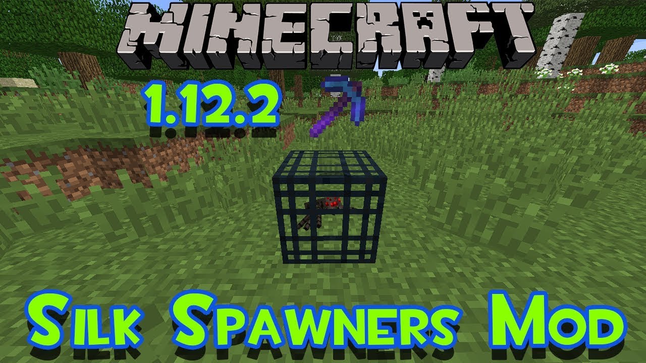 Silk Spawners Mod (Recoje los Spawners) - Review e Instalacion - |1.12.2| - YouTube