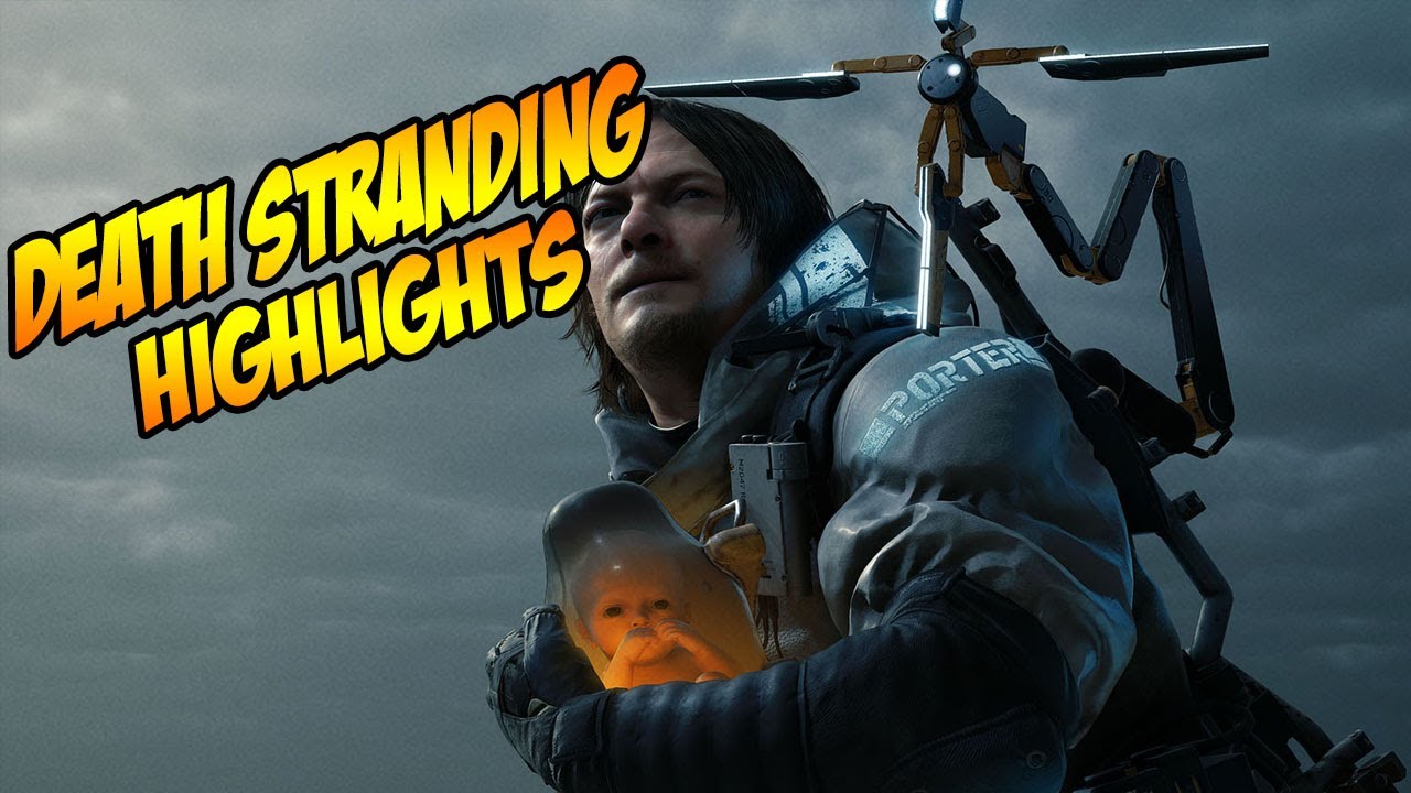 Ninja Plays Death Stranding Meeting Higg IRL - YouTube