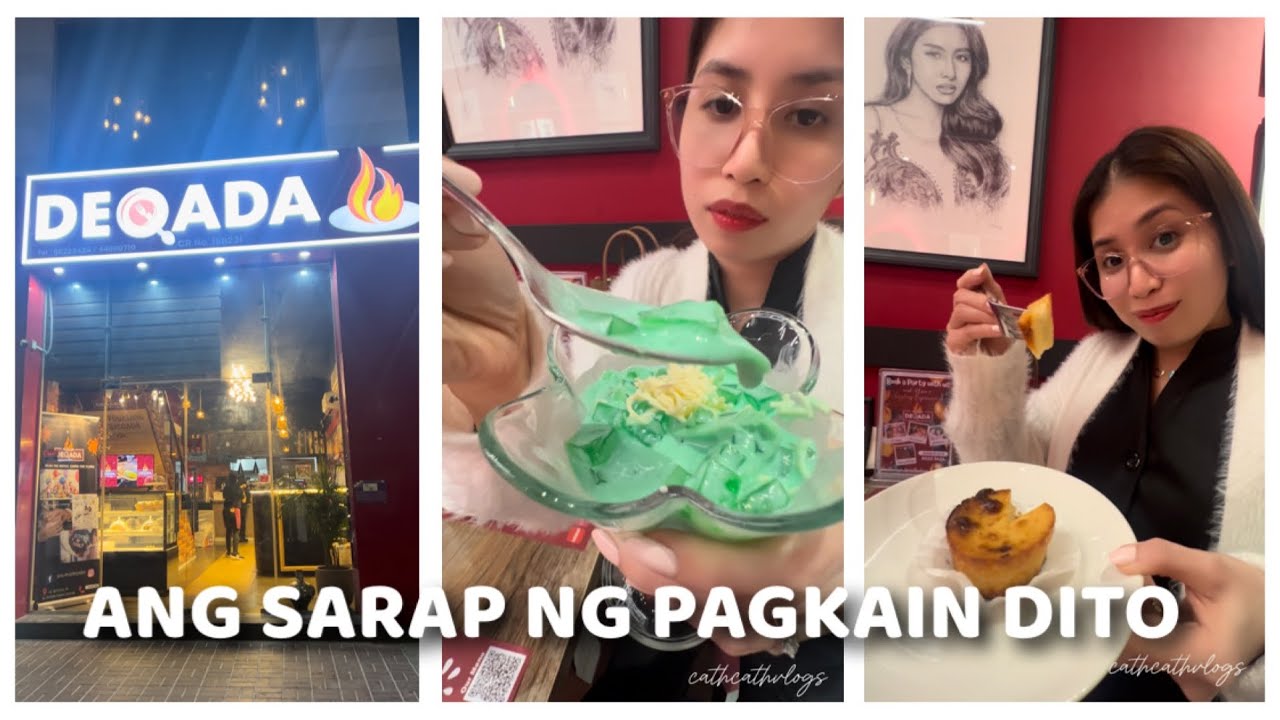 DEQADA FILIPINO RESTAURANT IN QATAR | cathcathvlogs - YouTube