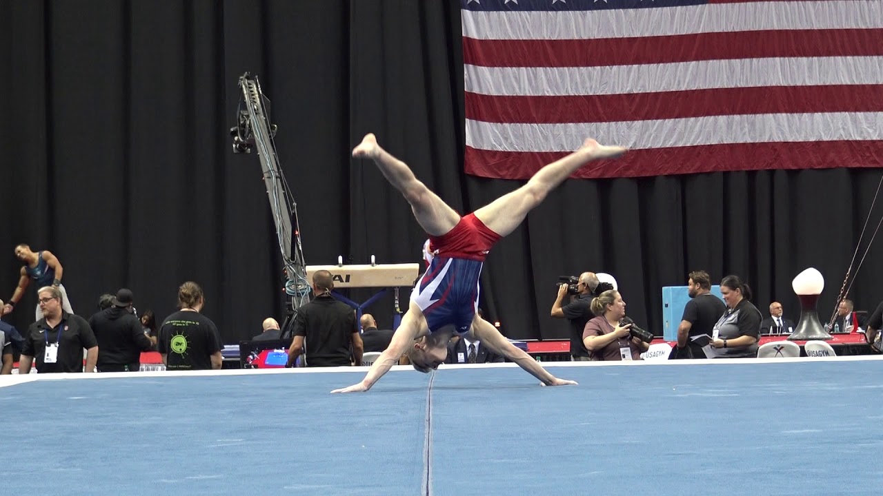 Riley Loos – Floor Exercise – 2019 U.S. Gymnastics Championships ...