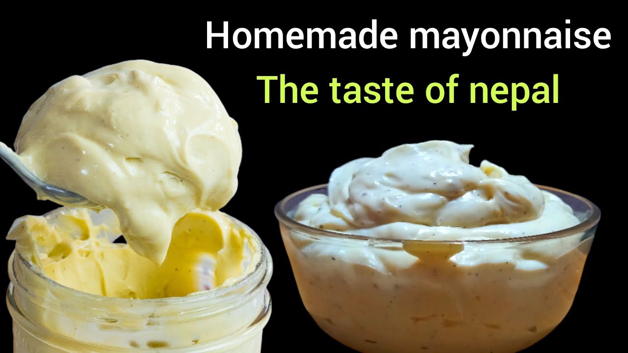 Homemade mayonnaise sauce | मायोनाईज सस | how to make mayonnaise sauces ...