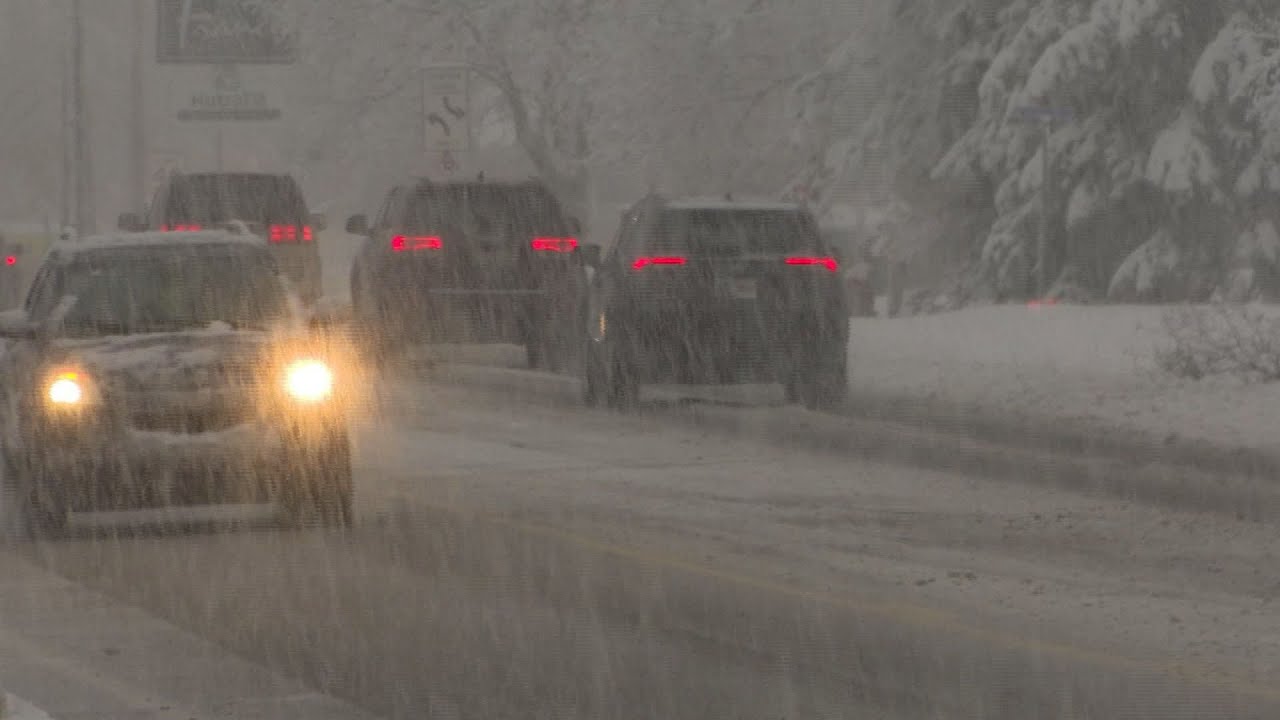 VIDEO | Winter storm blankets Michigan; up to 12 inches of snow ...