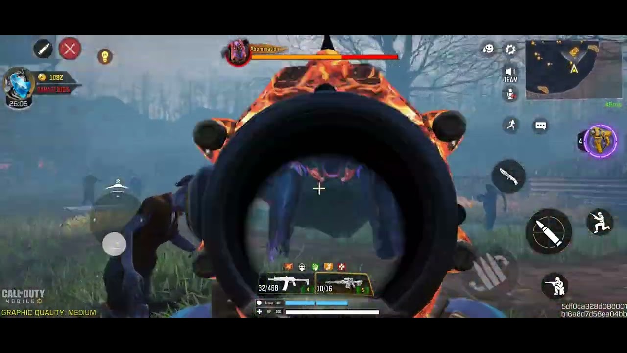 CODM Reaper: Zombies hardcore solo, Rytec AMR + Headshot+ Doubletap ...