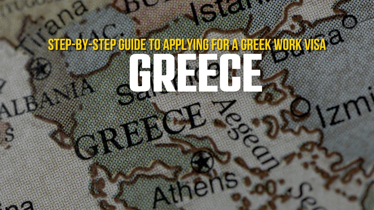 How to Get a Work Visa for Greece: Step-by-Step Guide - YouTube