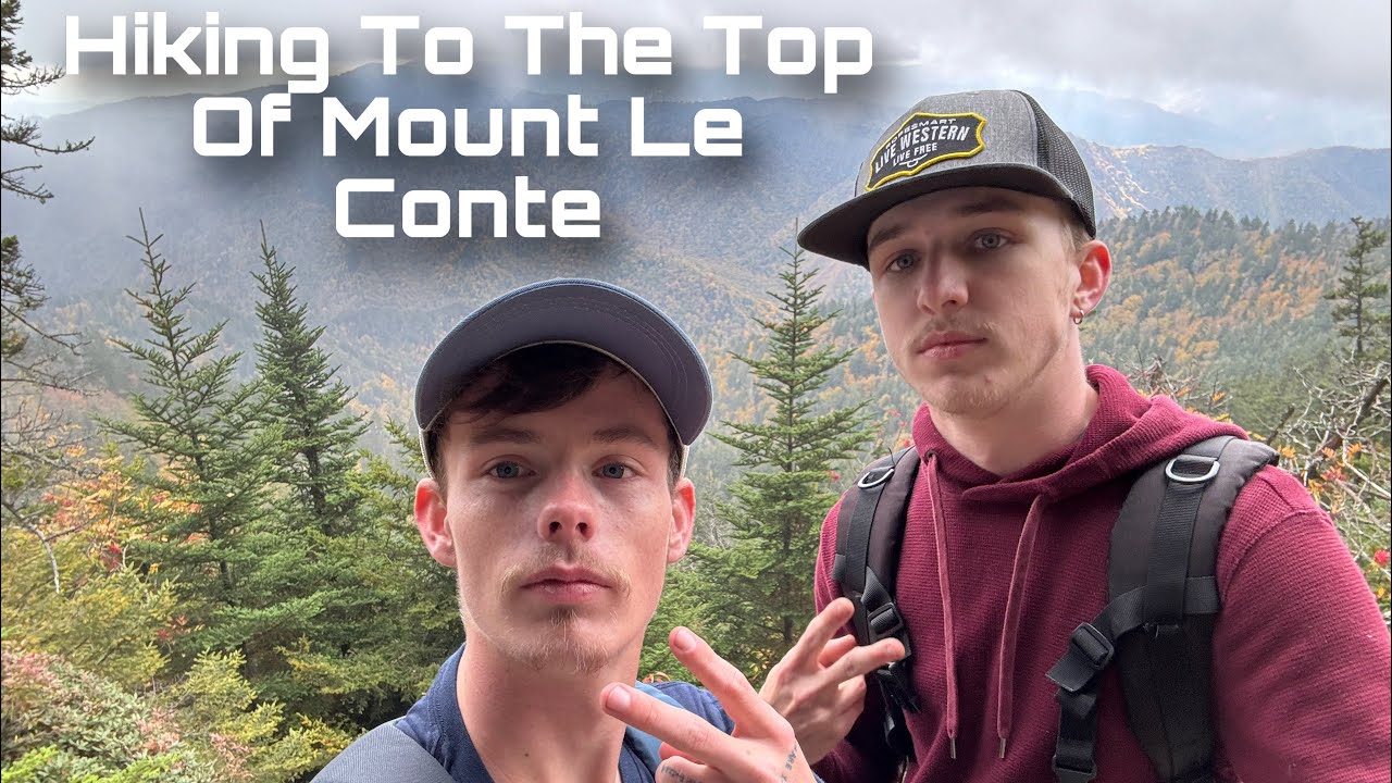 Hiking To The Top Of Mount Le Conte! (The Third Highest Peak In East ...
