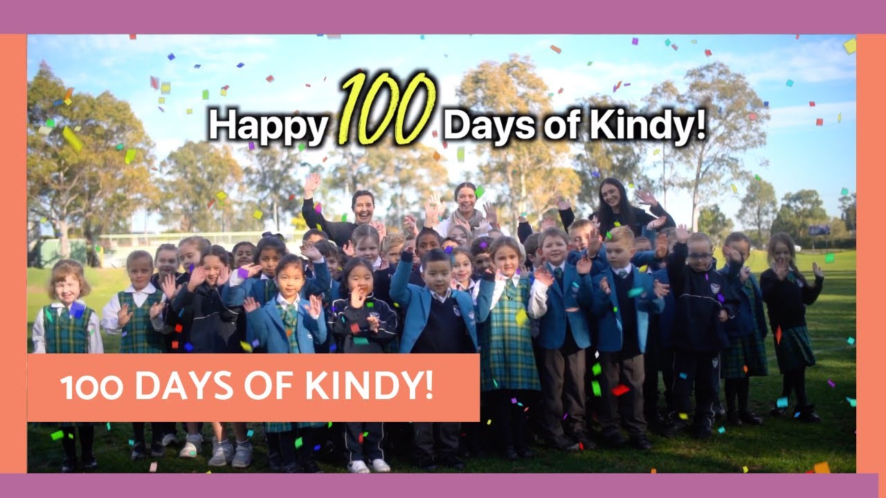 100 DAYS OF KINDY | Hunter Valley Grammar School - YouTube
