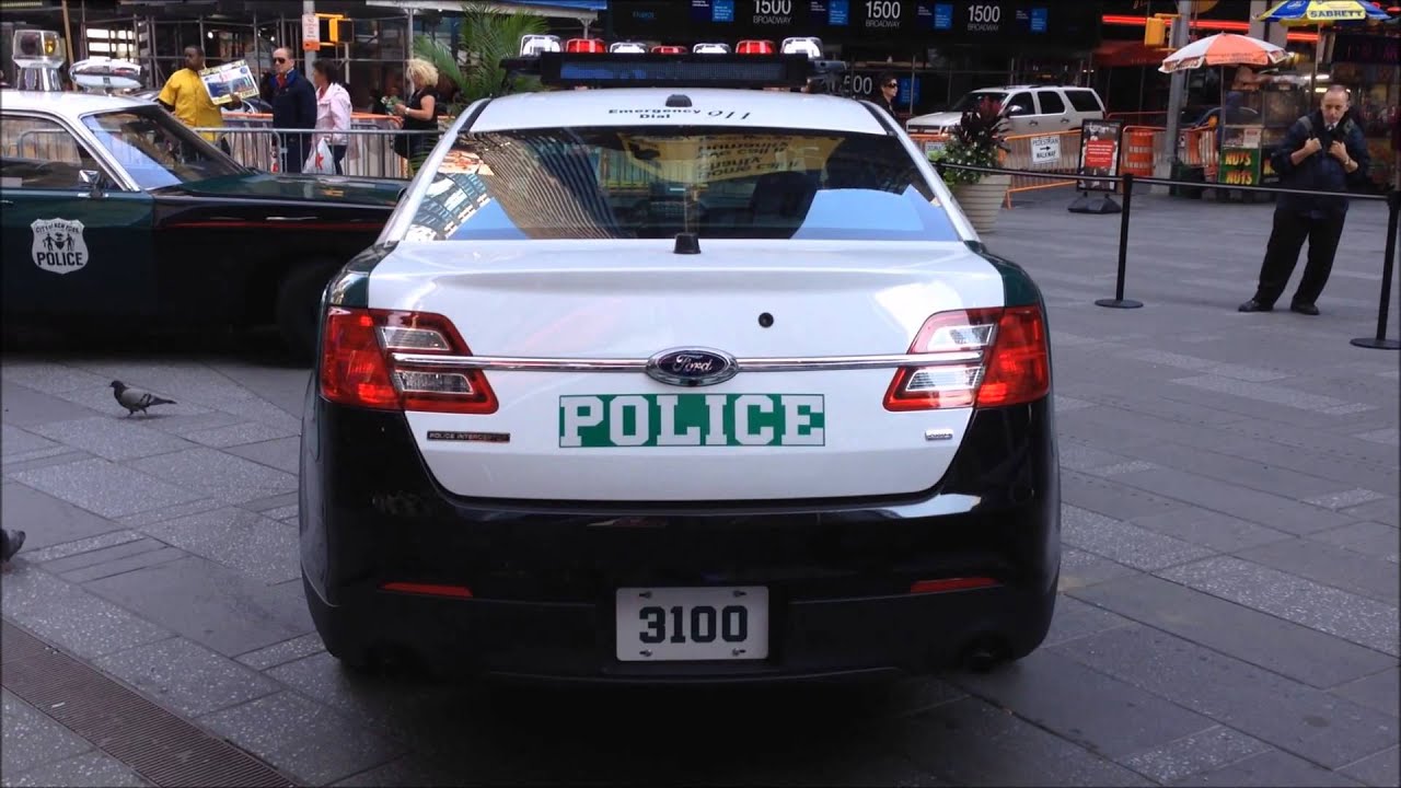 SUPER EXCLUSIVE WALK AROUND OF NYPD 2014 FORD TAURUS POLICE INTERCEPTOR ...