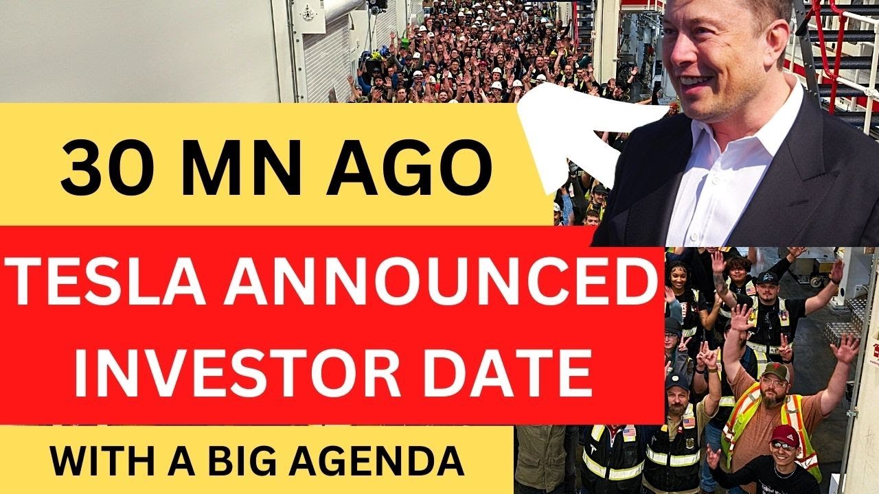 JUST IN! Tesla Announces Investor Date, Promising Gen 3 Platform Agenda ...