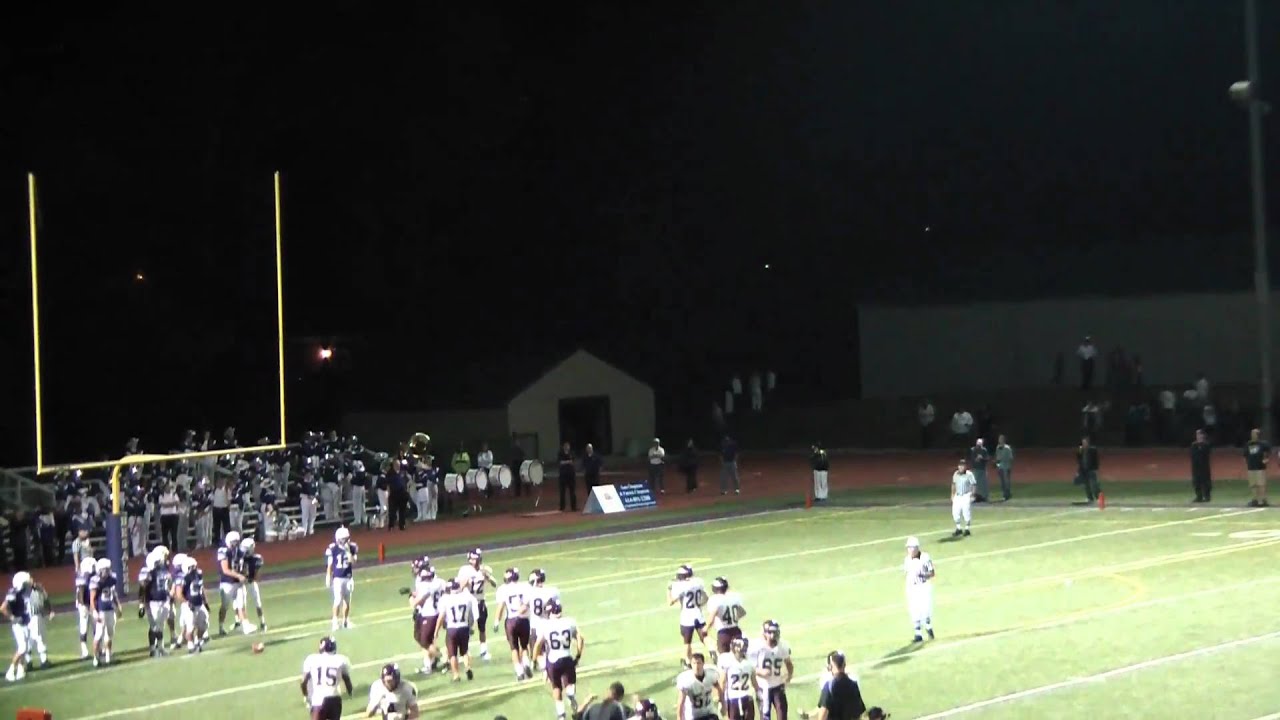 New Albany High School-Game Winning Field Goal Kick @Desales 2010 - YouTube