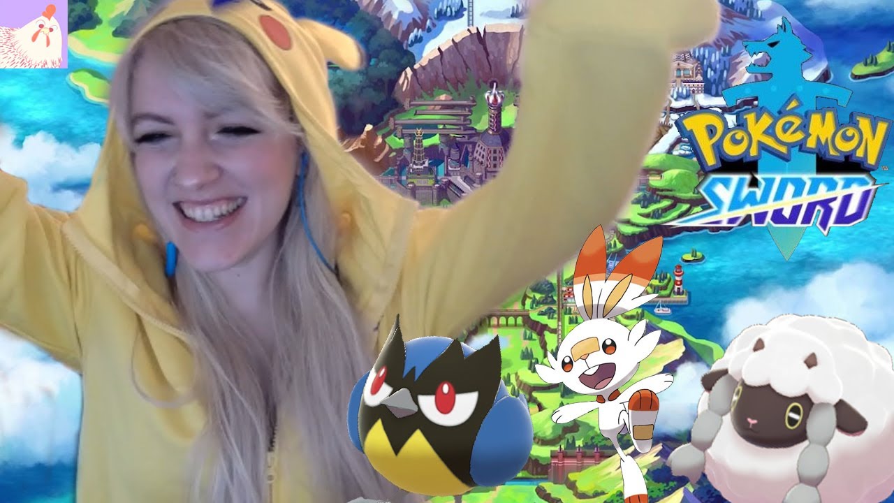 Pokemon Sword 1 : STARTING OUR ADVENTURE and gasping at the new cute ...