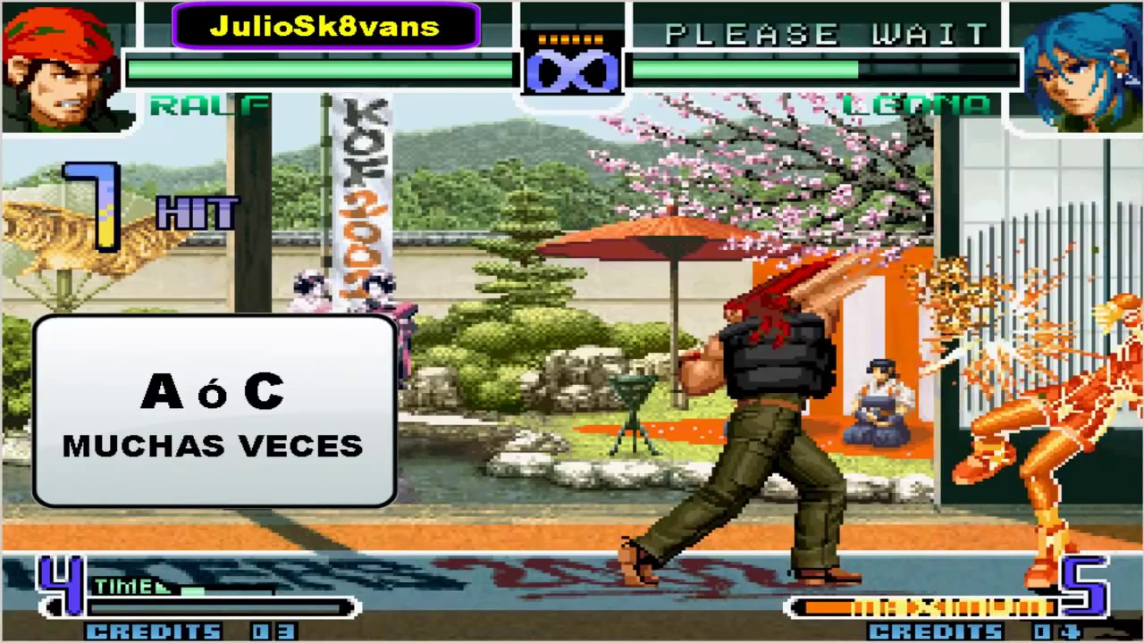 RALF - COMBOS BASICOS PASO A PASO (KOF 2002) - YouTube