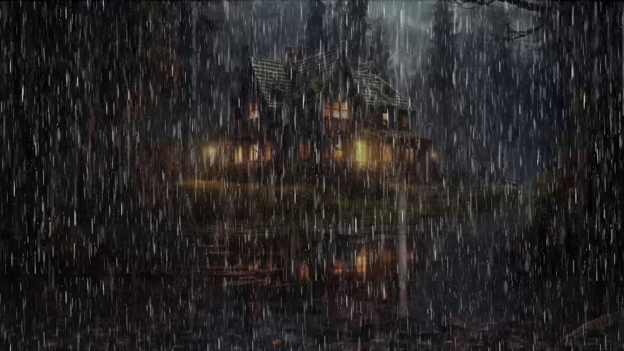 1 Hour of Relaxing Jungle Rainstorm Sounds for Sleeping, Study, and ...