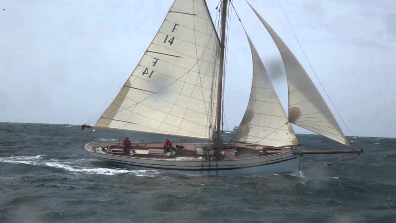 MERLIN OF FALMOUTH AT - BRISTOL PILOT CUTTER - YouTube