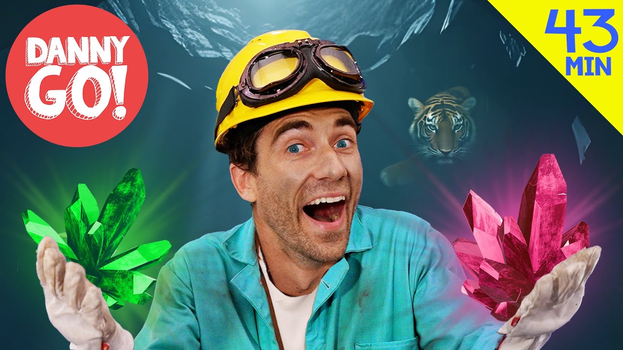 Gems, Tigers, Robots + more! 💎🤖🌋 Floor is Lava Adventure Compilation ...