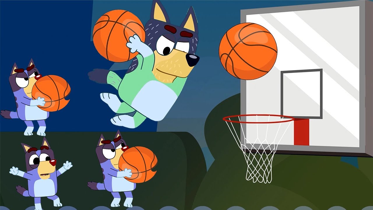 Bluey | Bluey Family's Daily Life - Dad Taught His Son to Play ...