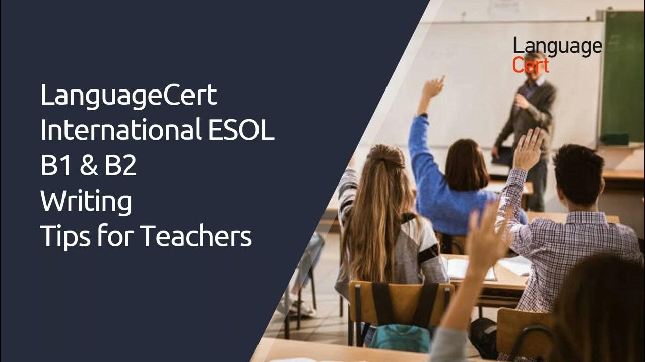 9. Preparing for IESOL B1 & B2 Writing - YouTube