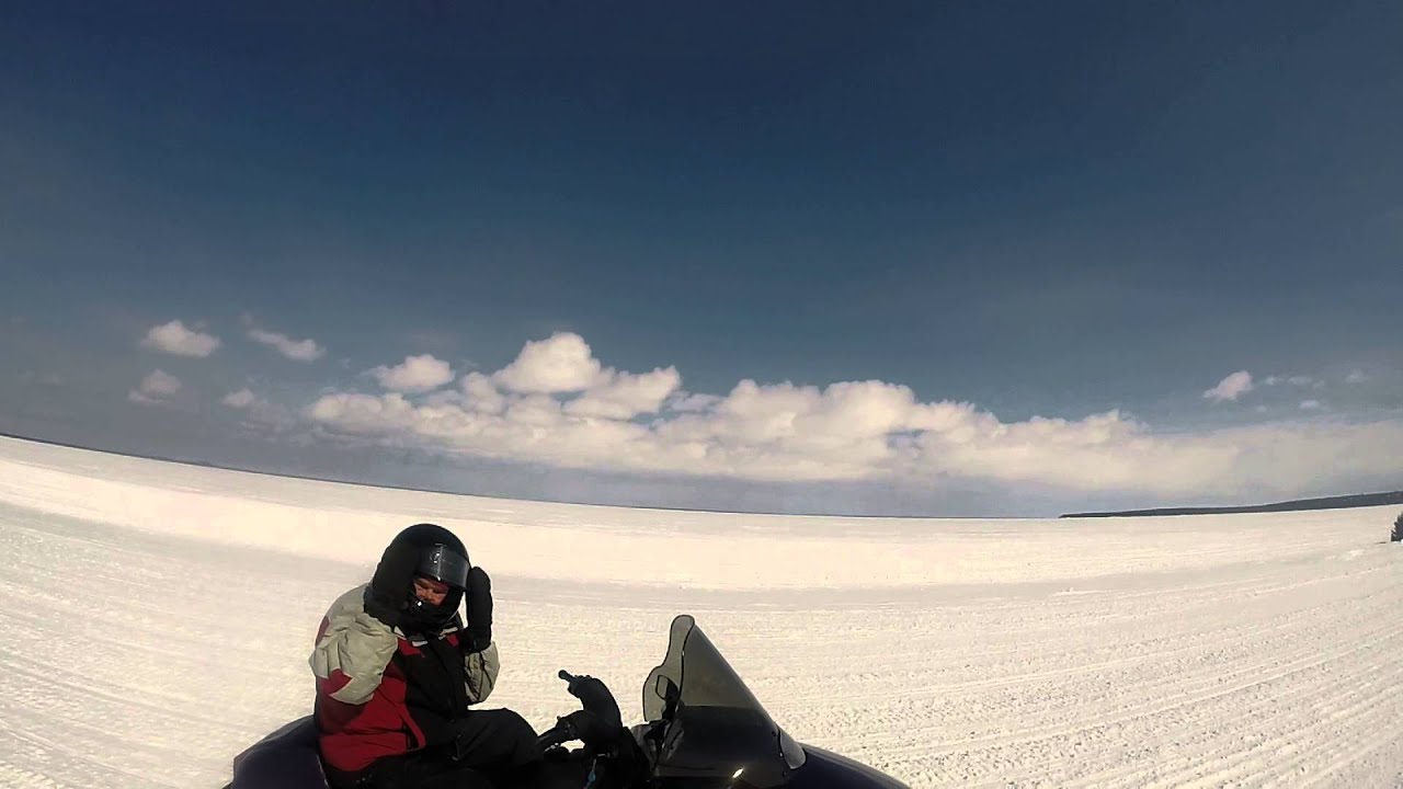 Mackinac Island Ice Bridge - YouTube
