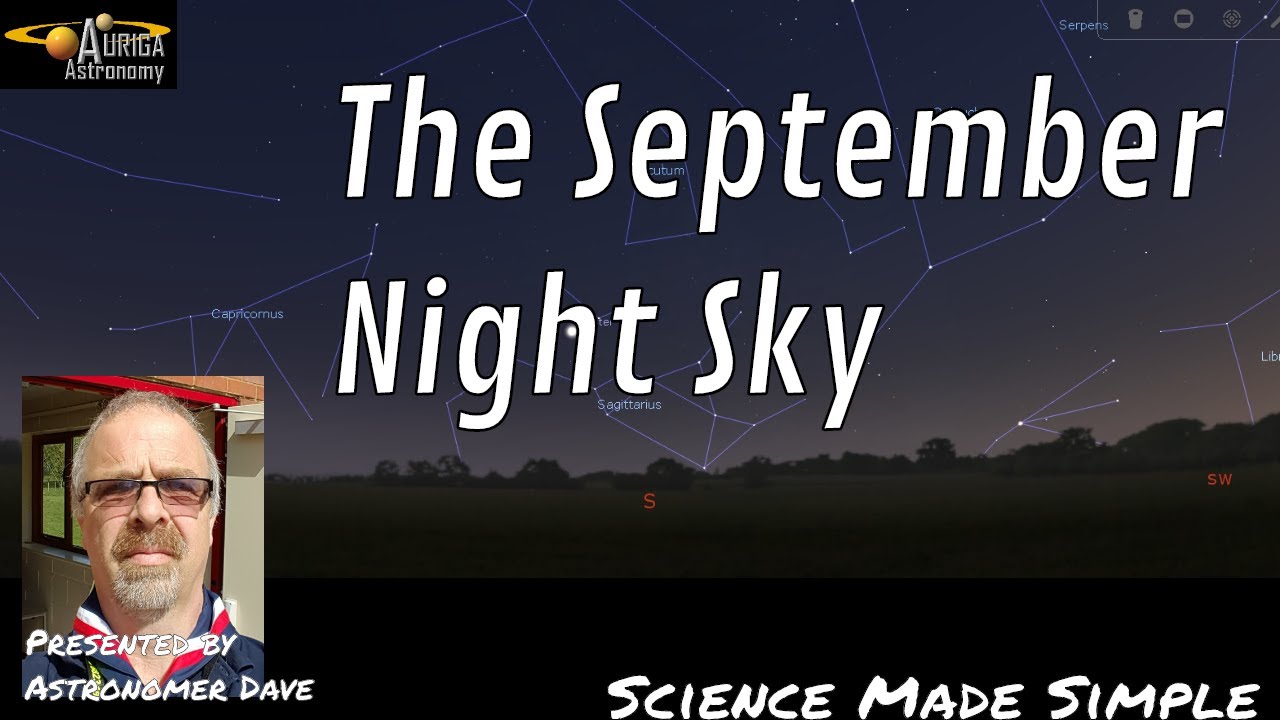 The September Night Sky Guide 2020 - YouTube