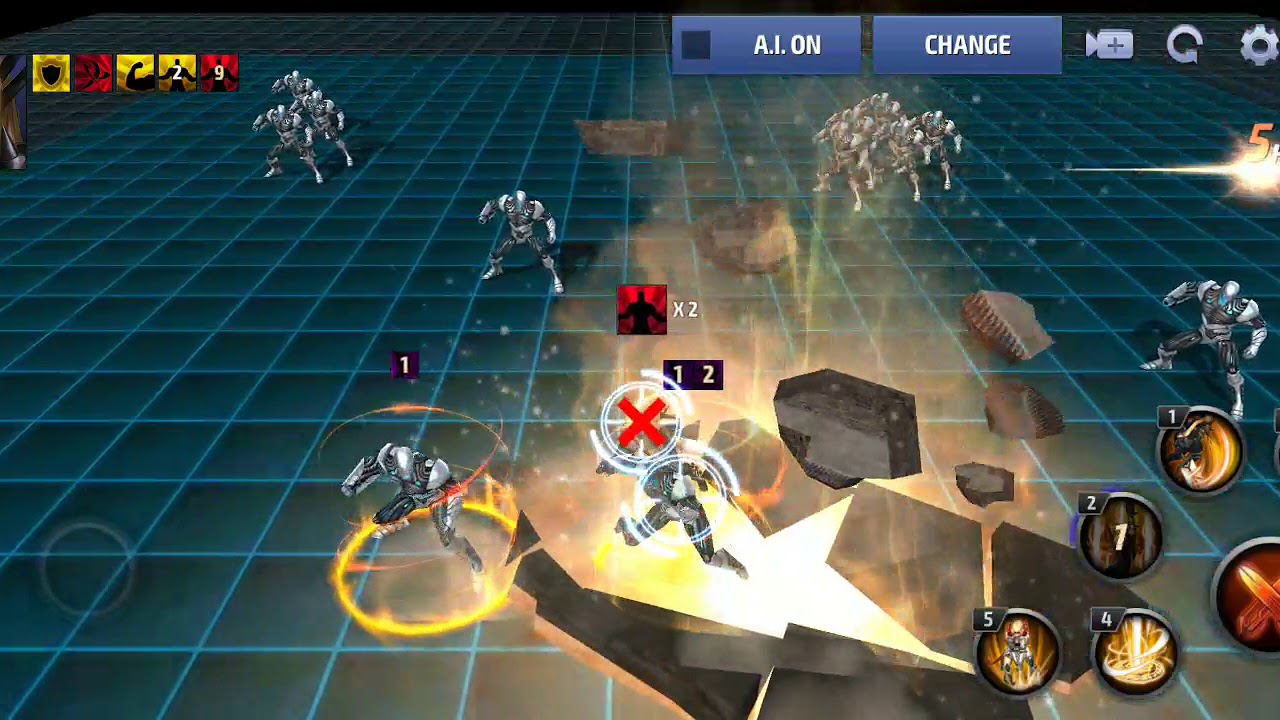 Marvel Future Fight - MAGIK Skills/abilities animations gameplay - YouTube