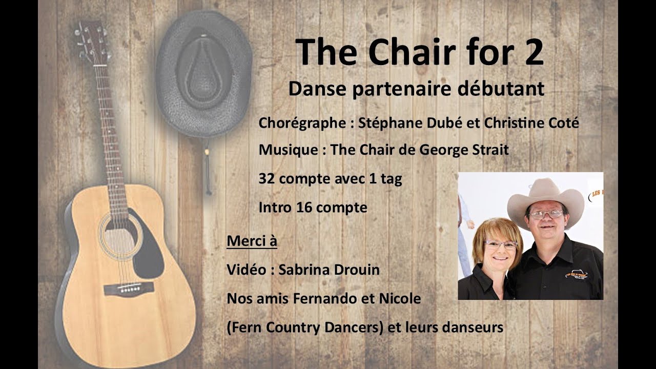 The Chair for 2 partner dance - YouTube