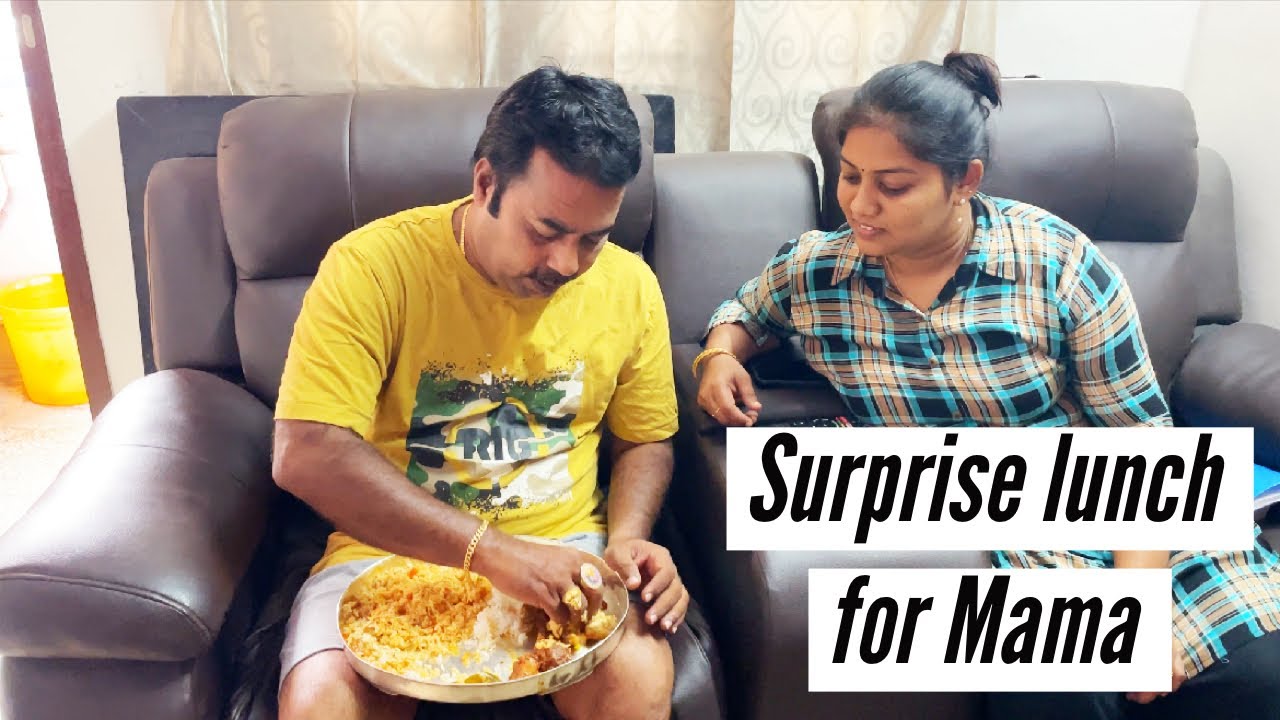 Surprise lunch for mama😋l Replying to the most repeated comments🙏l mama ...