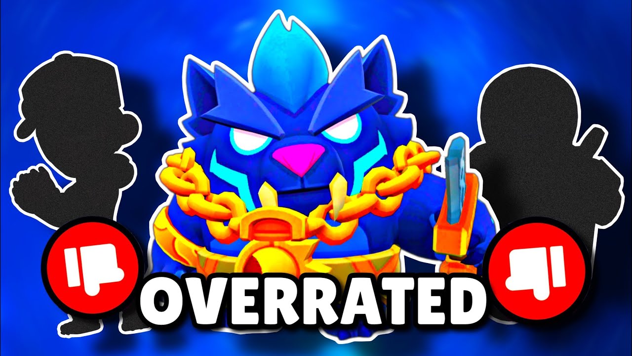 Top 3 Most OVERRATED Brawlers in Brawl Stars (DON'T Push These!) - YouTube
