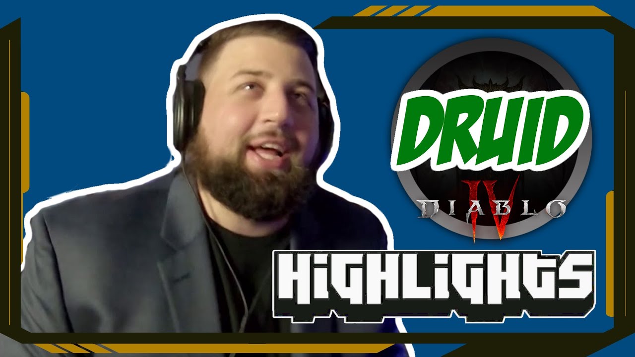 Druid - PoE streamers playing Diablo IV #5 - DatModz, Alkaizer, Quin69 ...