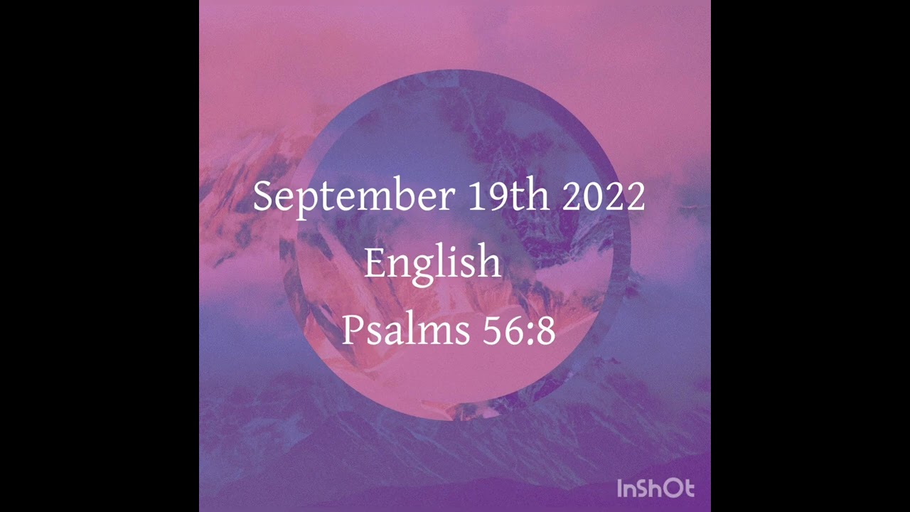Word in Season in English - September 19th 2022 - YouTube