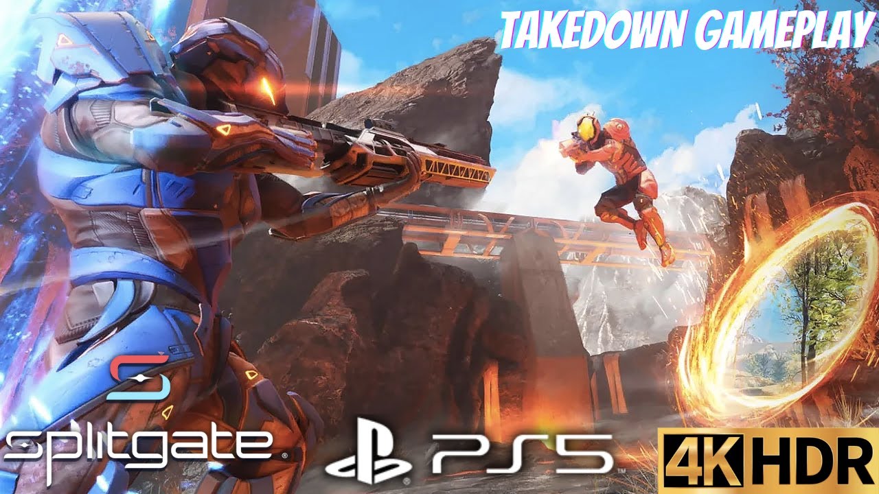 Bringing Home The Win! Splitgate Takedown Gameplay | PS5, PS4 | 4K (No Commentary Gaming) - YouTube