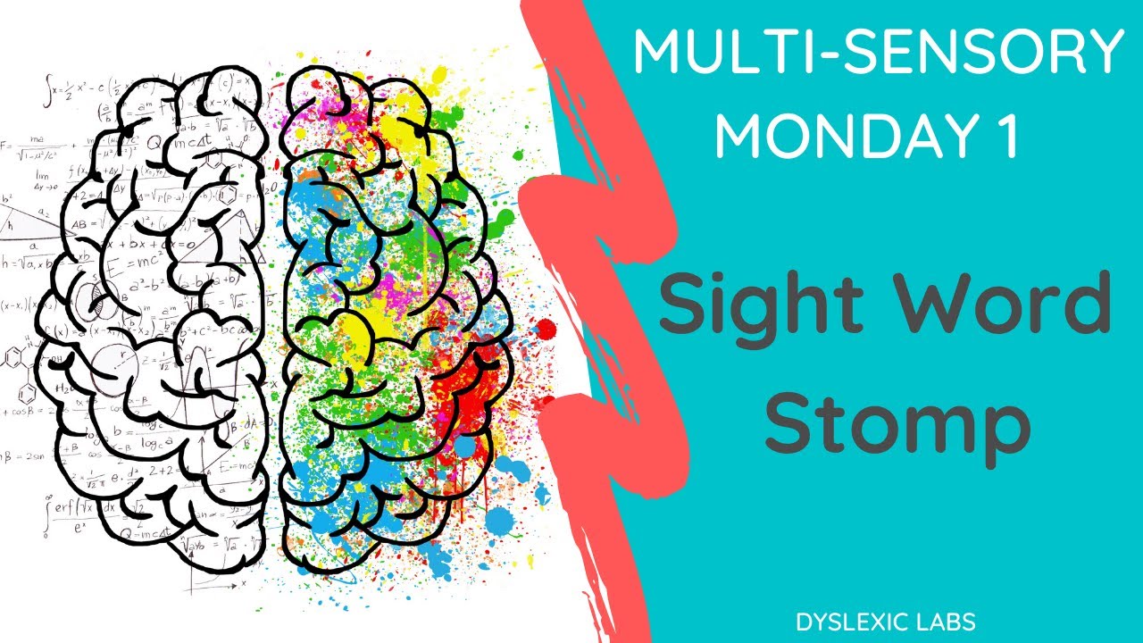 Sight Word Stomp {Multi-sensory Monday} - YouTube