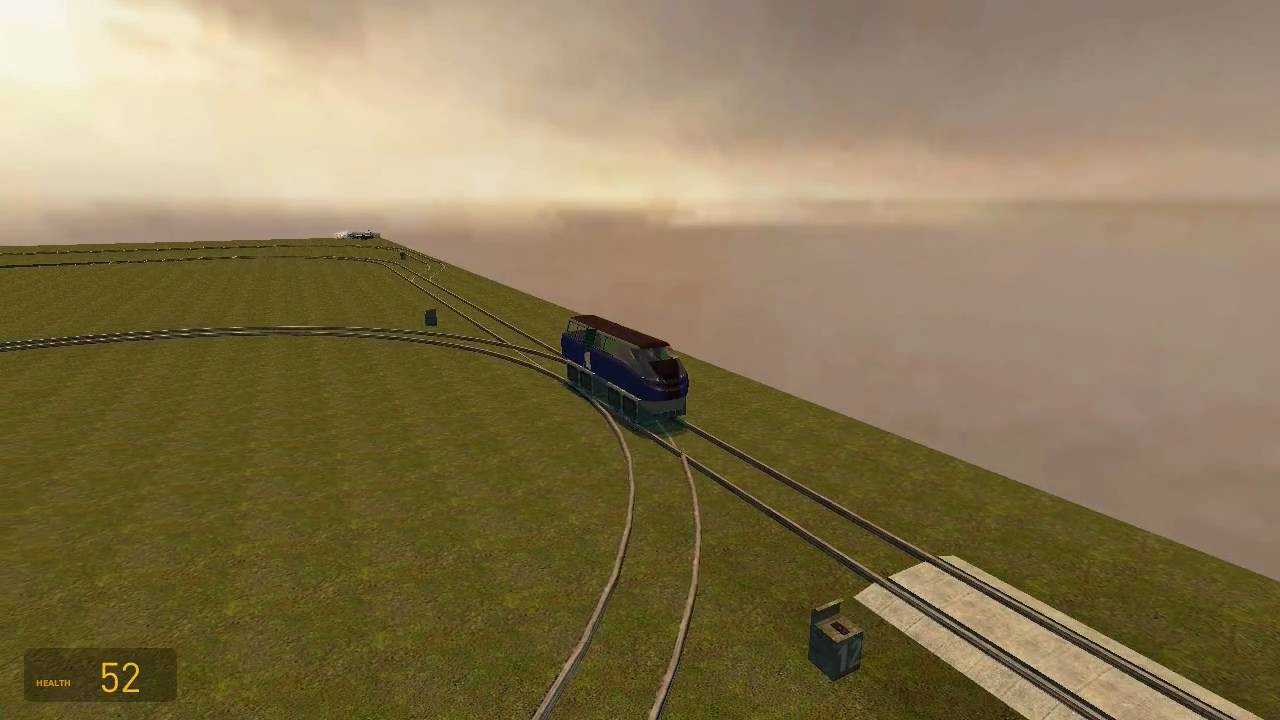 GMod - The Exploding Train - YouTube
