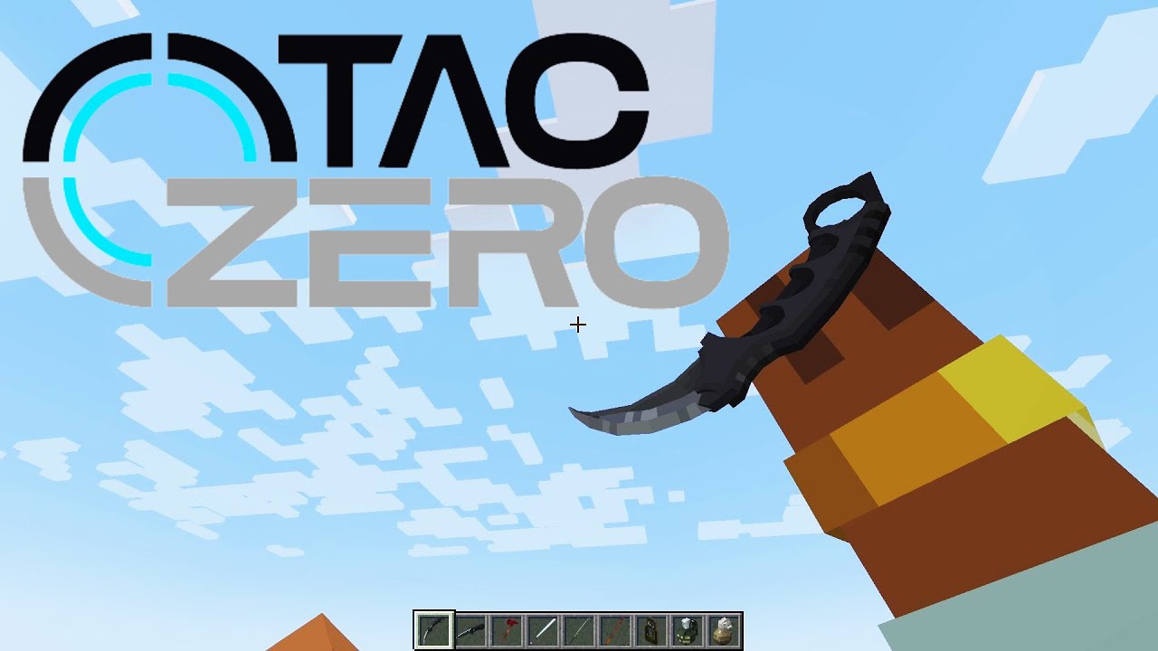 Minecraft TaCZ ChaosCraft Apocalyptic Arsernal Mod Full Weapon Showcase ...