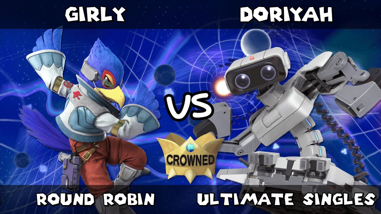 CROWNED # 11 | Girly (Falco) vs DORIYAH (ROB) | Round Robin | SSBU ...