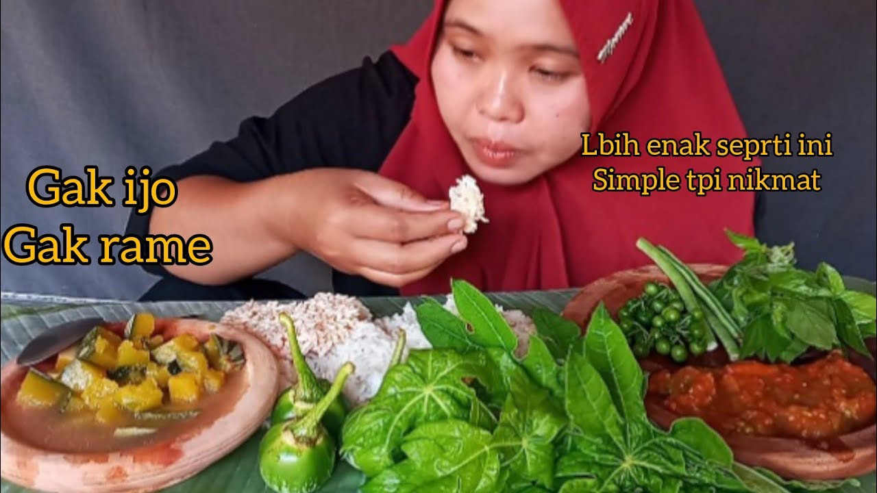 daun pepaya daun kemangi lenca terong!! renginang sayur labu# ...