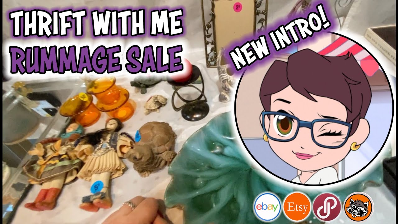 NEW INTRO! | Rummage Sale Finds - Vintage Jewelry | Resale for Profit ...
