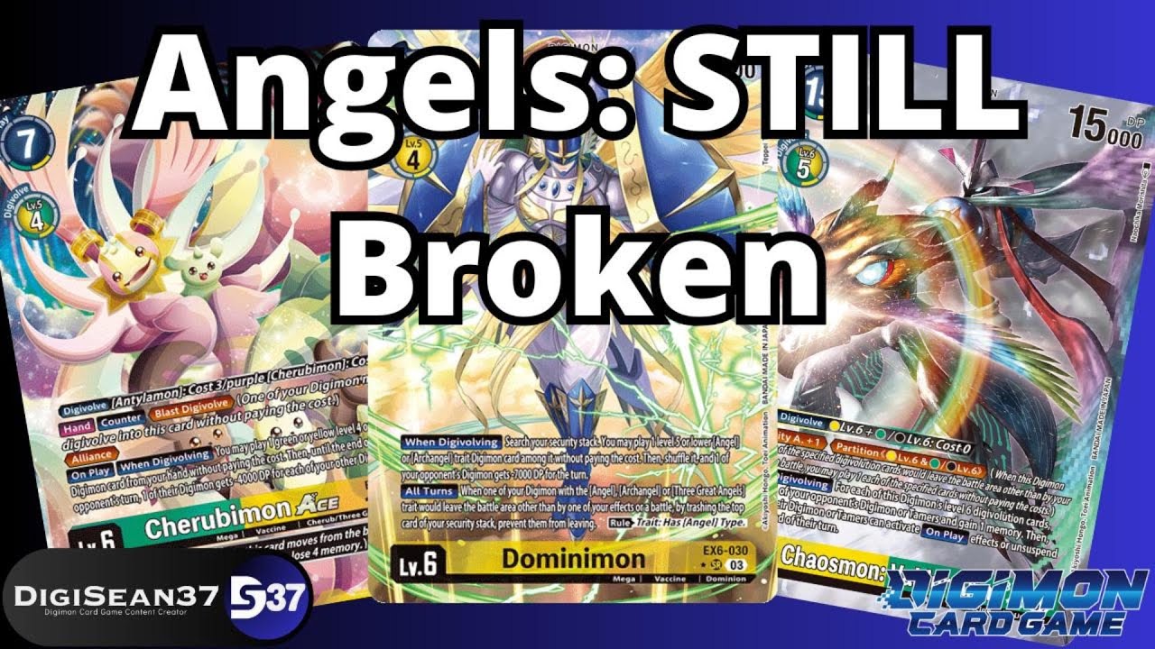 Dominimon Angels Deck Profile | Digimon Card Game | Special Booster 2.5 ...